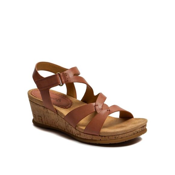 BareTraps | Shoes | Baretraps Womens Brown Cork Wrapped Heel Freesia ...